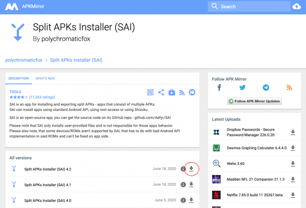 如何備份與安裝 Android Split APKs 應用程式套件 | 高田數位鑑識